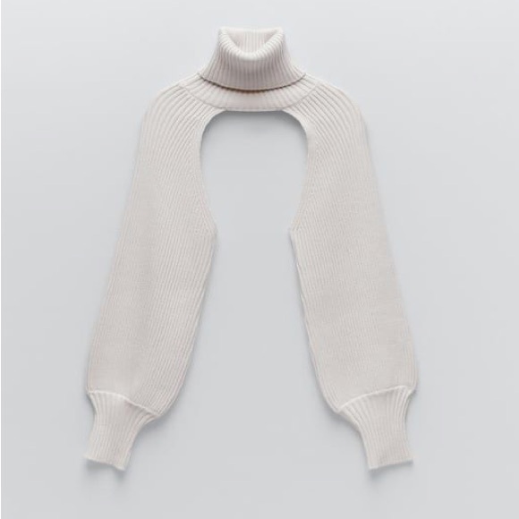 Zara | Sweaters | Zara Trendy Turtleneck Sweater Shrug | Poshmark